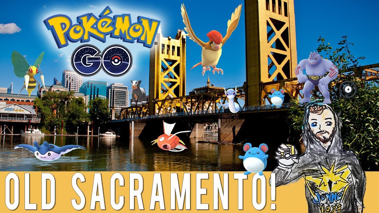 Destination Pokemon GO in Old Town Sacramento! What is Pokemon GO Like ...