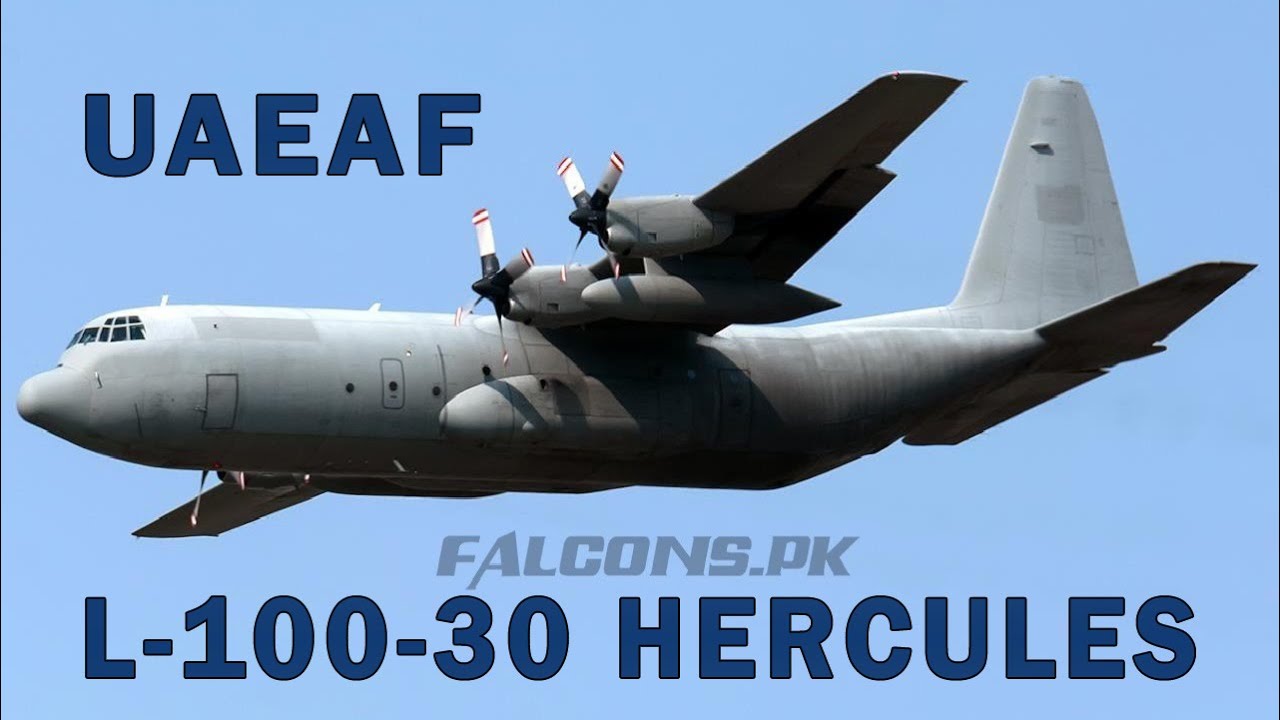 Lockheed L-100-30 Hercules UAE Air Force (C-130 1215) Approaches for ...