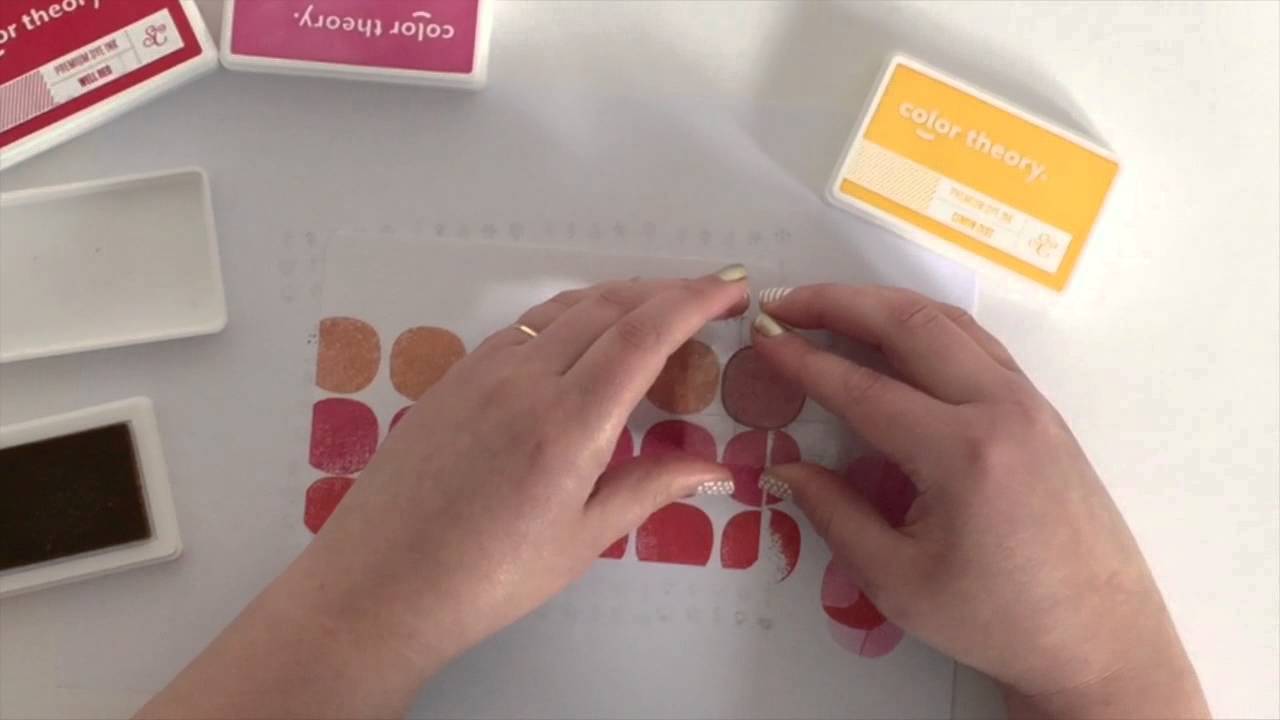 Four ways to hand-stamp Project Life Journal Cards - YouTube