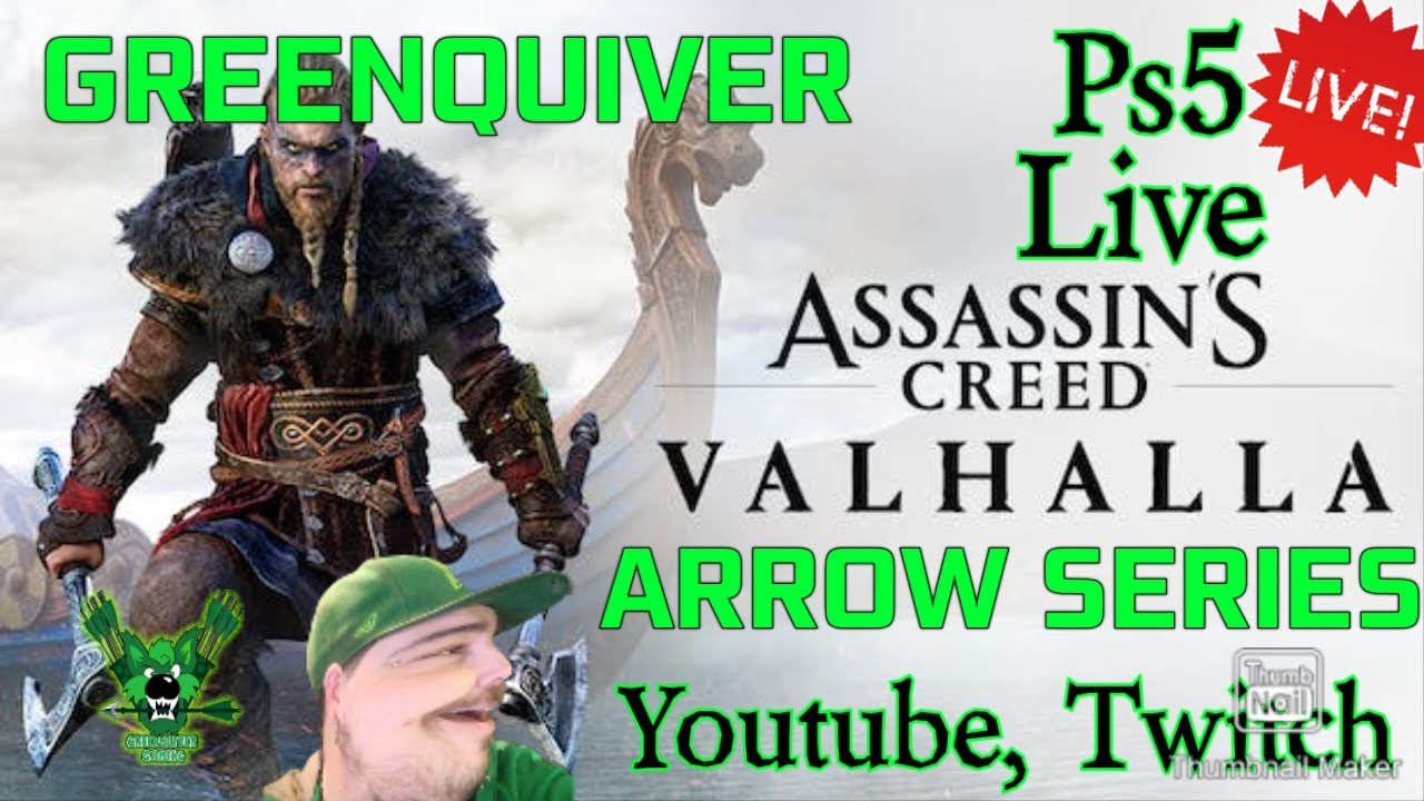 🟢[LIVE] ¦ AC ¦ Valhalla | ARROW SERIES2 ¦ Wolf Mount/Pets! 🟢 - YouTube