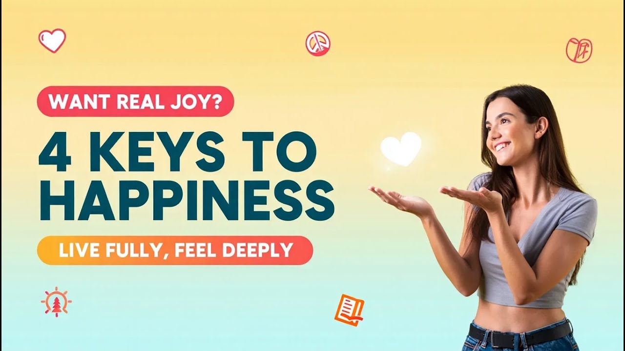 The Four Keys to Lasting Happiness | Inspirational Insights - YouTube