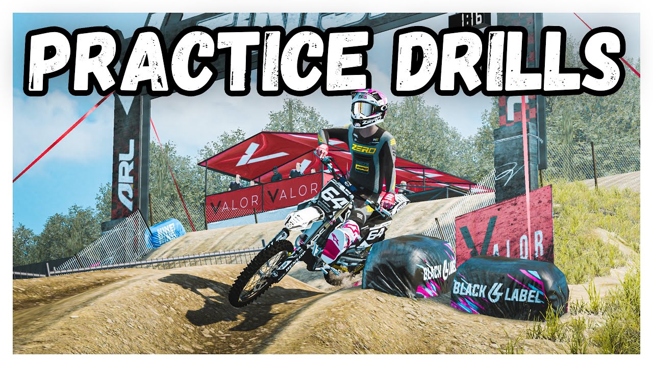 4 Practice Drills to take your Mx Bikes skills to the next level! - YouTube