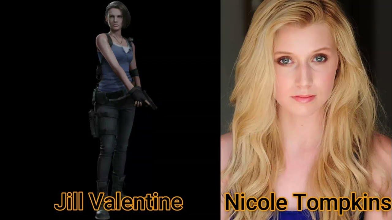 Character and Voice Actor - Resident Evil 3 - Jill Valentine - Nicole Tompkins - YouTube