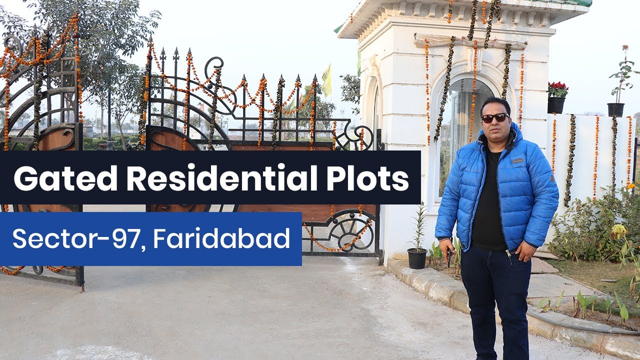 Residential Plots in Sector 97 Faridabad #omaxecity - YouTube