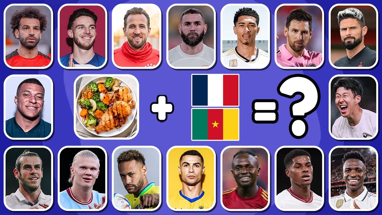 Can You Guess The Favorite Food and Origin of Football Players ...