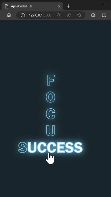 Text Hover Animation Using Html And Css Cssanimation Shorts Css3animation Youtube