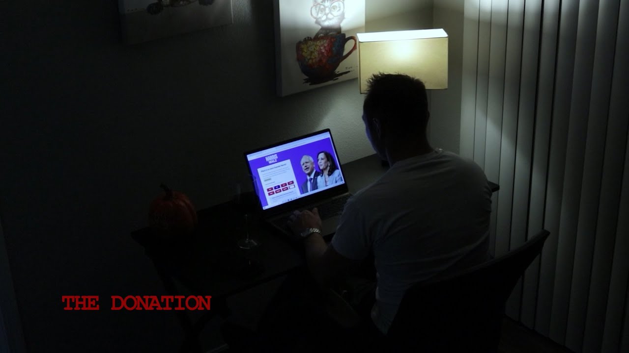 THE DONATION | Kamala Harris Horror Parody - YouTube