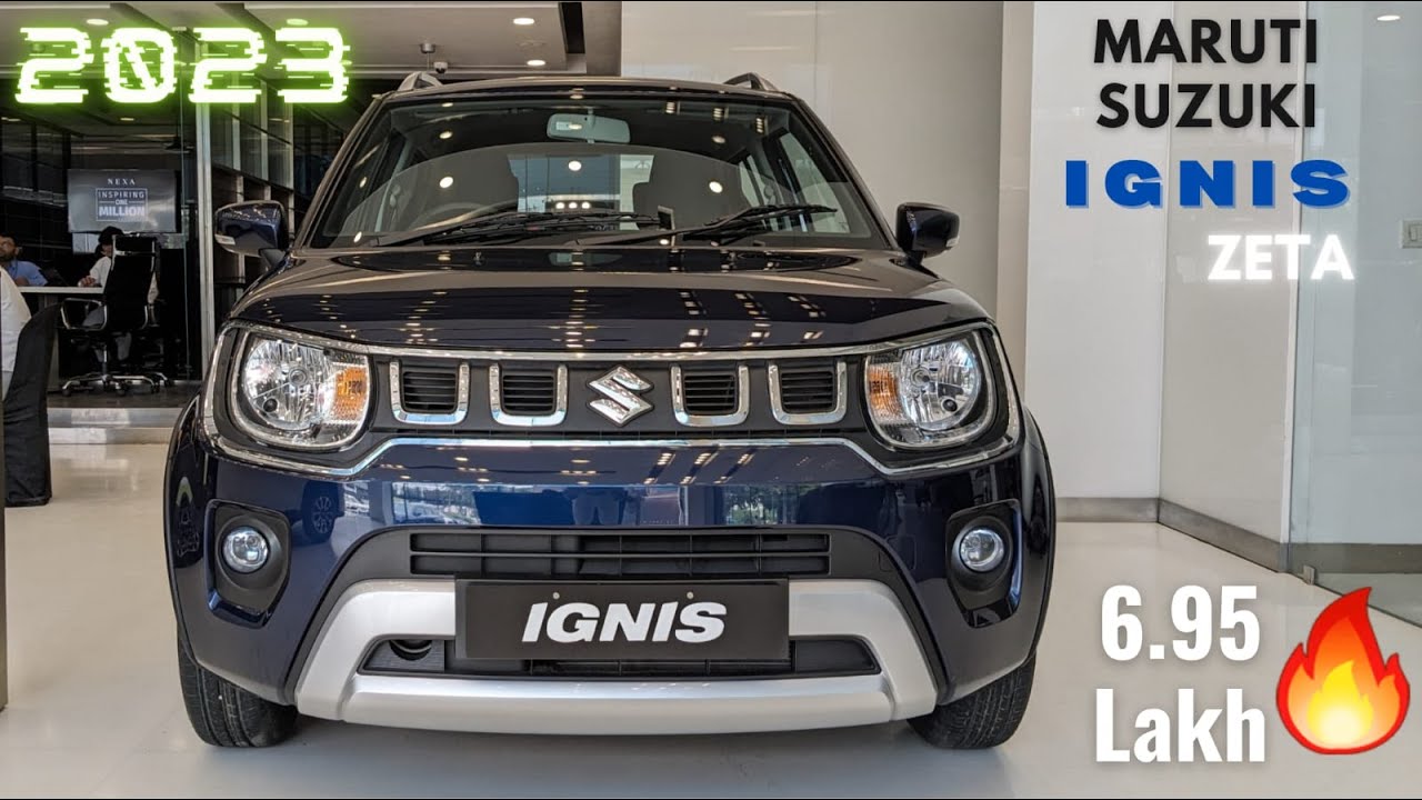 Maruti Suzuki Ignis Zeta 2023 💙| The tough Urban Micro SUV | Interior ...