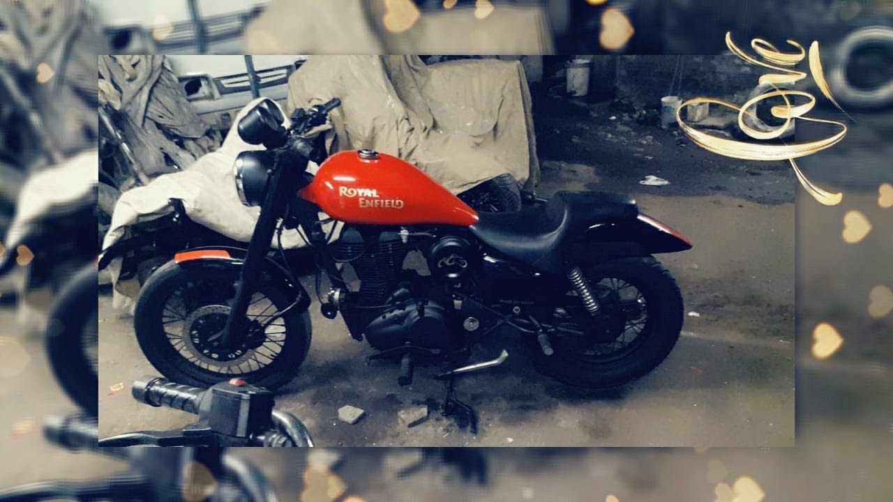 Royal Enfield thunder bird 350 electra || Modified || Made by Manay ...