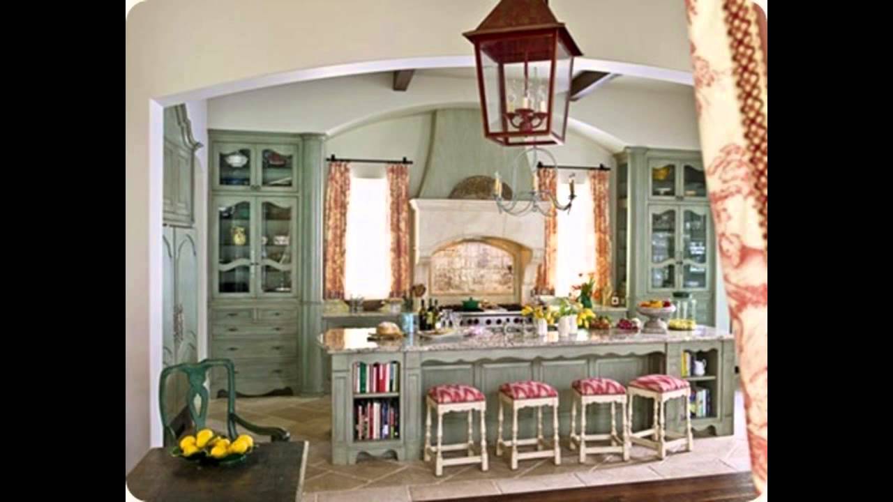 French country home decorating ideas - YouTube