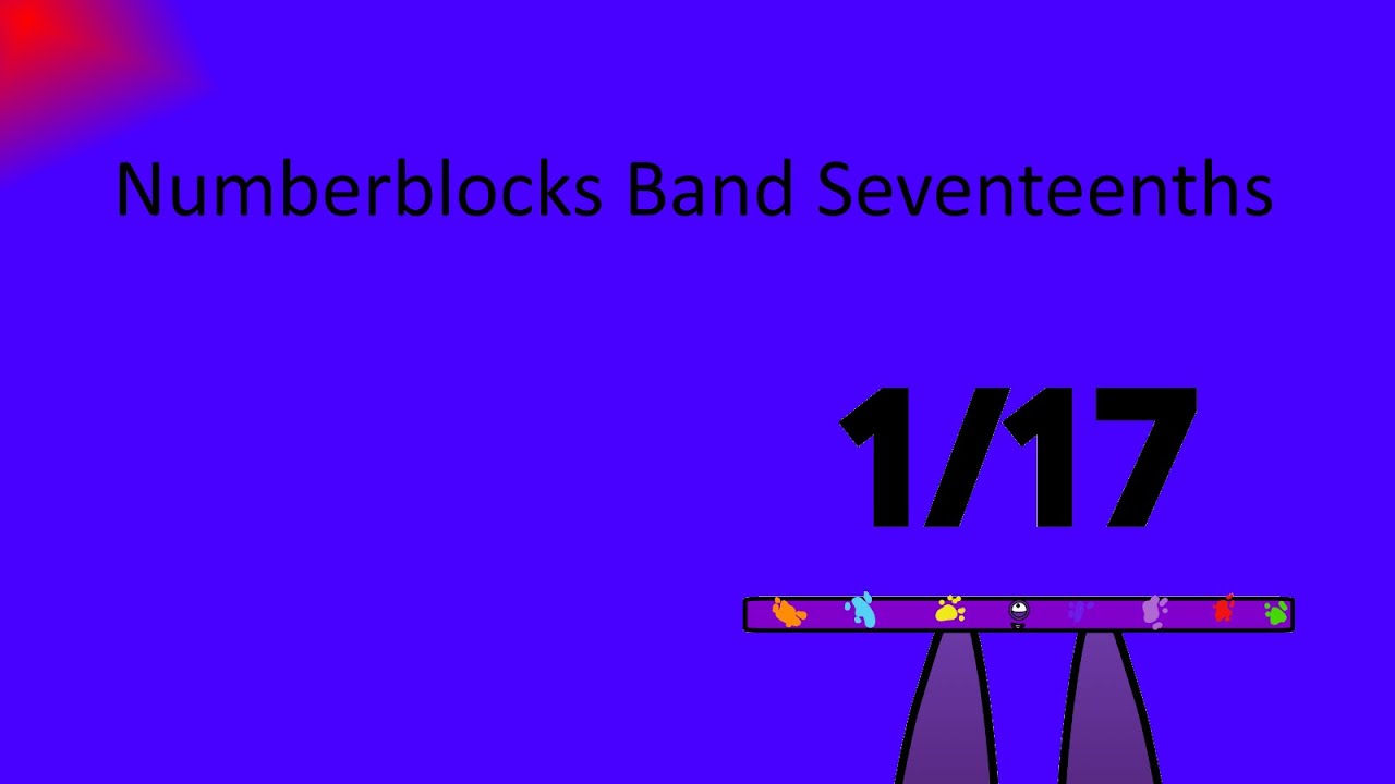 Numberblocks Band Seventeenths - YouTube