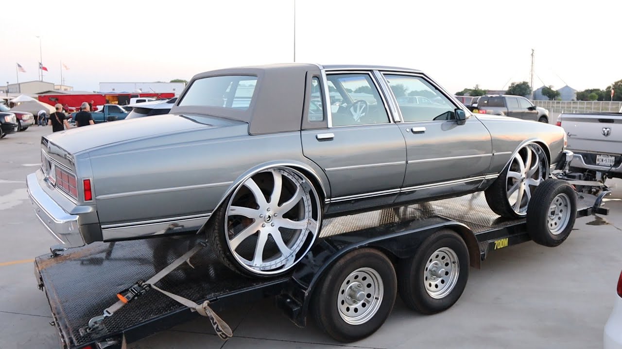 HAD TO GET THIS 1987 LS BOX CHEVY ON 28s!! - YouTube
