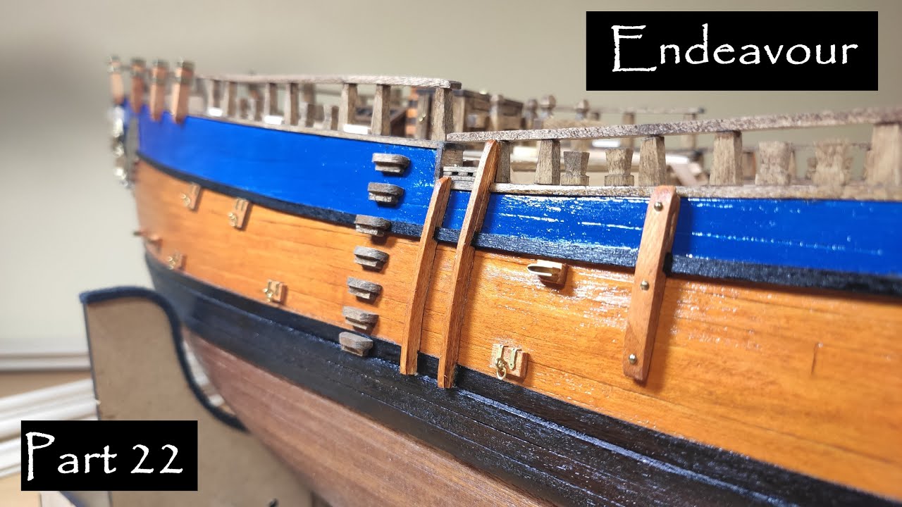 Endeavour : 1/54 Scale Model : Step By Step Video Build : Part 22 - YouTube