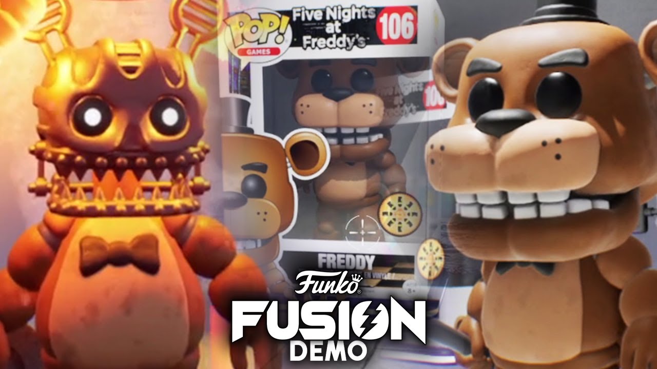 JUGANDO COMO FREDDY FAZBEAR en la DEMO de FUNKO FUSION - YouTube