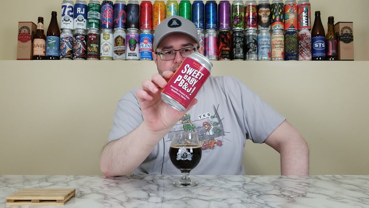 Sweet Baby PB&J! (Chocolate PB Raspberry Porter) | DuClaw Brewing ...