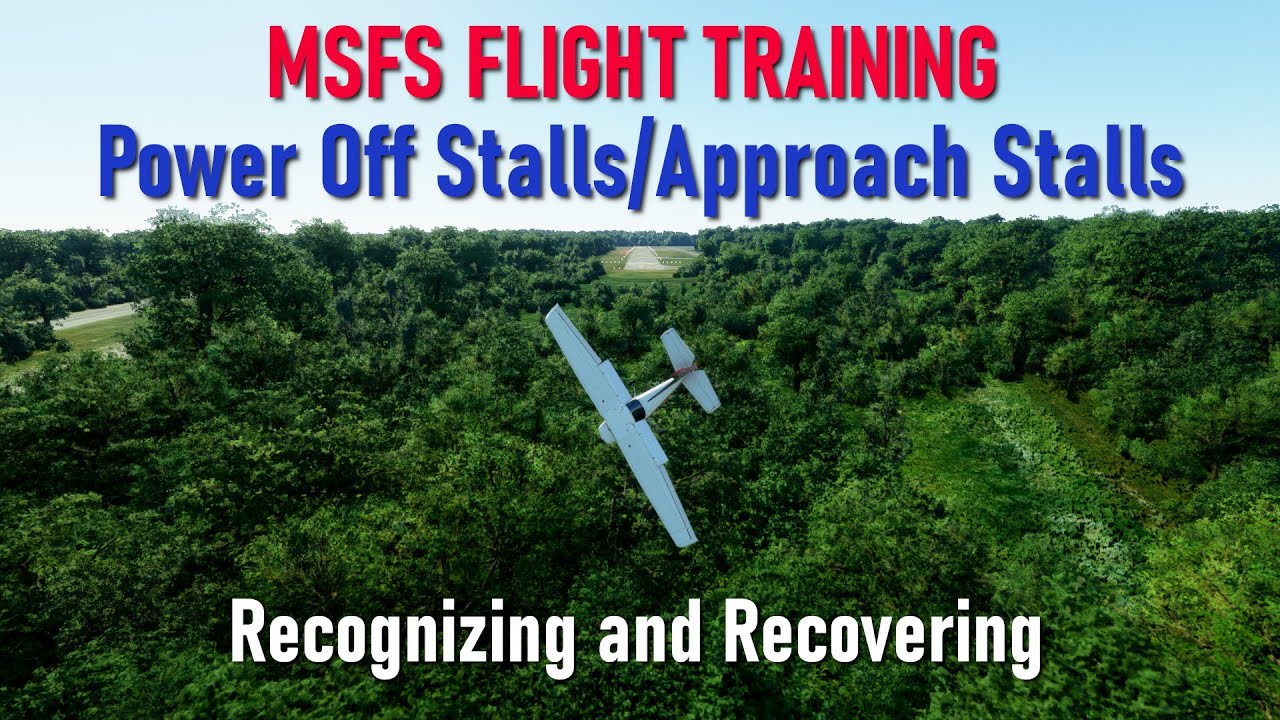 MSFS 2020 | C-152 | Power Off Stalls | Basic Training - YouTube