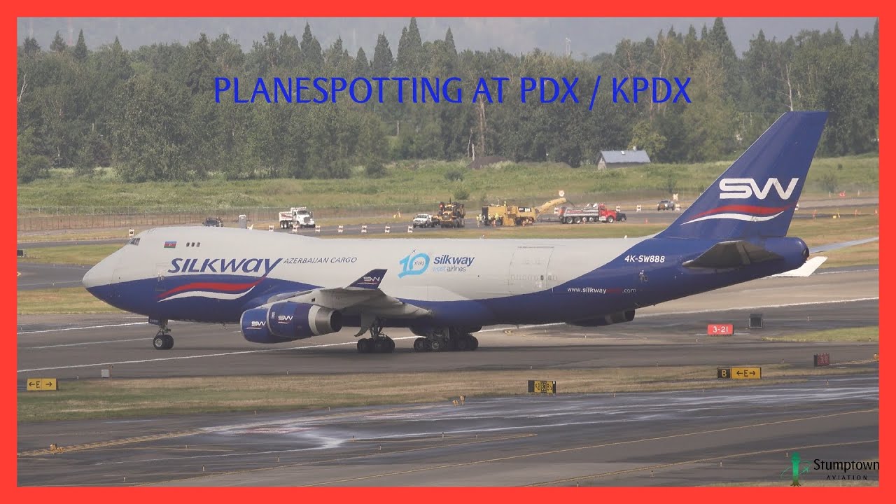 [4K] SPECTACULAR TAKEOFFS AND LANDINGS | Portland International Airport ...