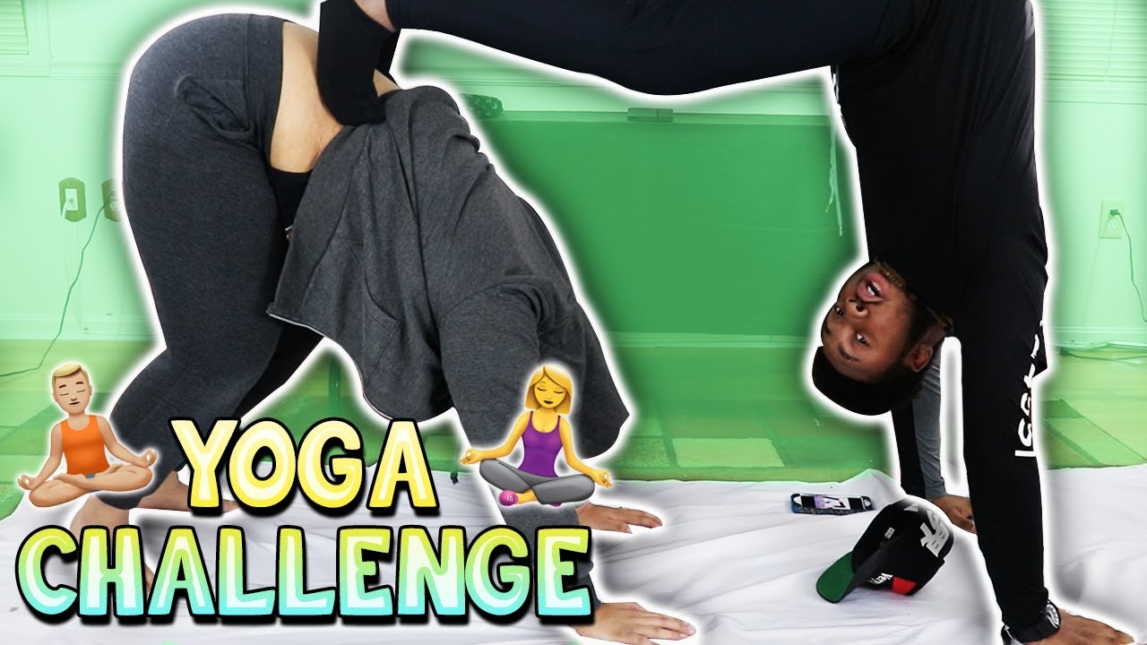 HILARIOUS COUPLE YOGA CHALLENGE (ULTIMATE FAIL) - YouTube