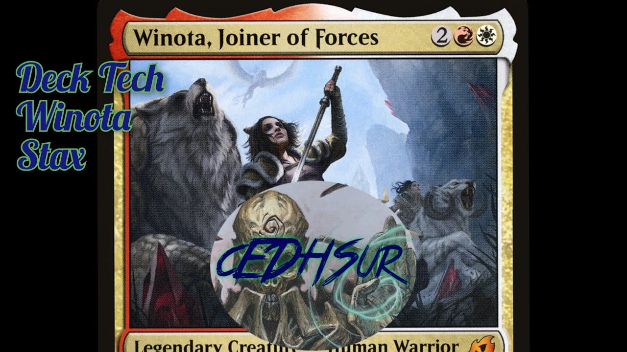 Deck Tech Winota (Stax) cEDH en Español - YouTube