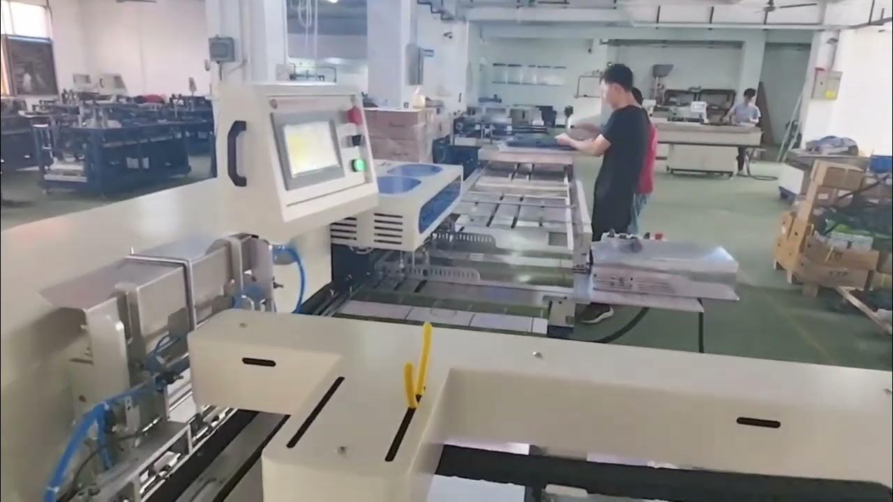 HB-520PB Automatic double loop wire punching and binding machine,for big size of hanger calendar ...