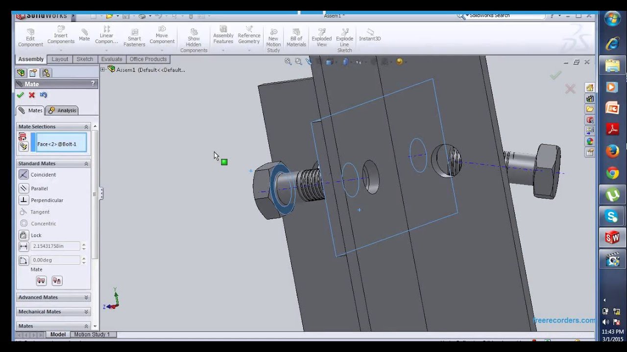 Cruciform section in solidworks - YouTube