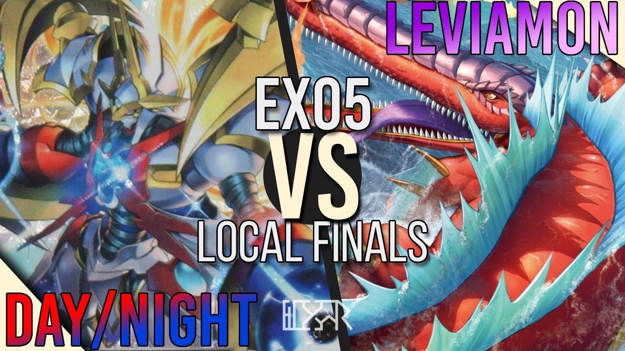 GraceNovamon vs Leviamon [Digimon TCG EX05 Local Finals] Match Commentary - YouTube