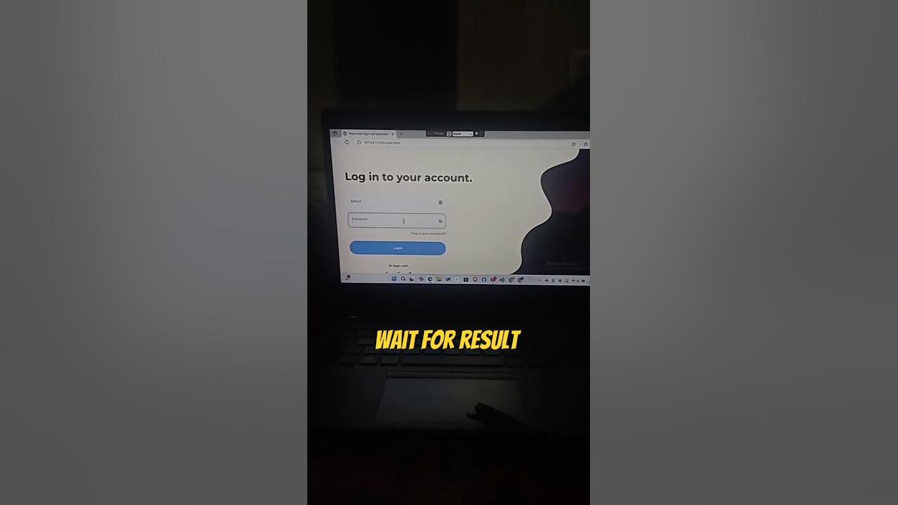 How To Create Login And Registration Form With Htmlcss And Js Script Htmlform Html Explore