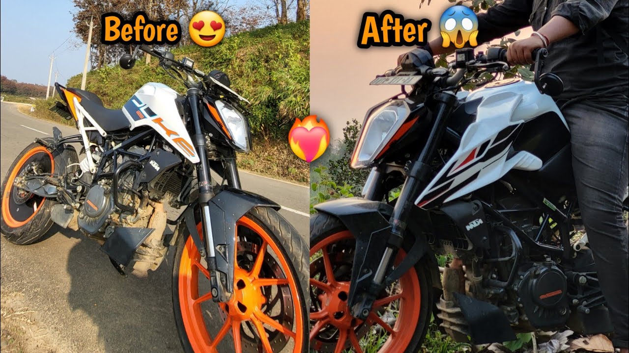 Finally New Modified Ktm Duke Modified | Super Duke Look X3 SE Kit ...