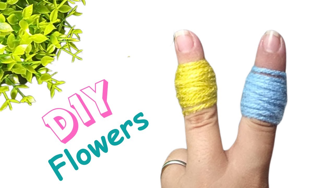 How to make Beautiful Flowers made with silk thread ️ | DIY - YouTube
