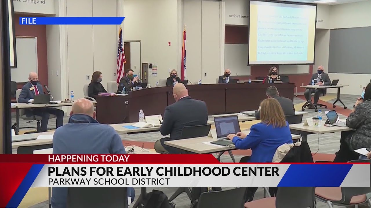 Parkway community debates new early childhood center - YouTube