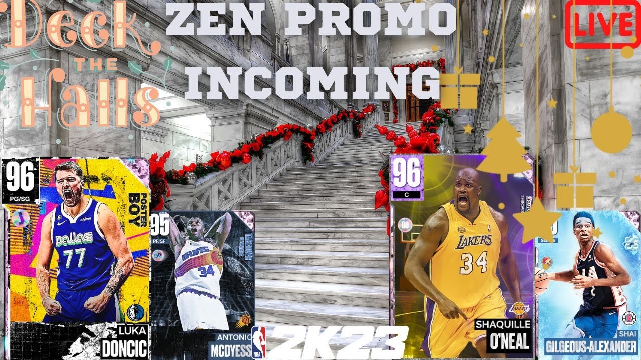 NBA 2K23 MYTEAM 🎄ZEN PROMO INCOMING 🎄 - YouTube