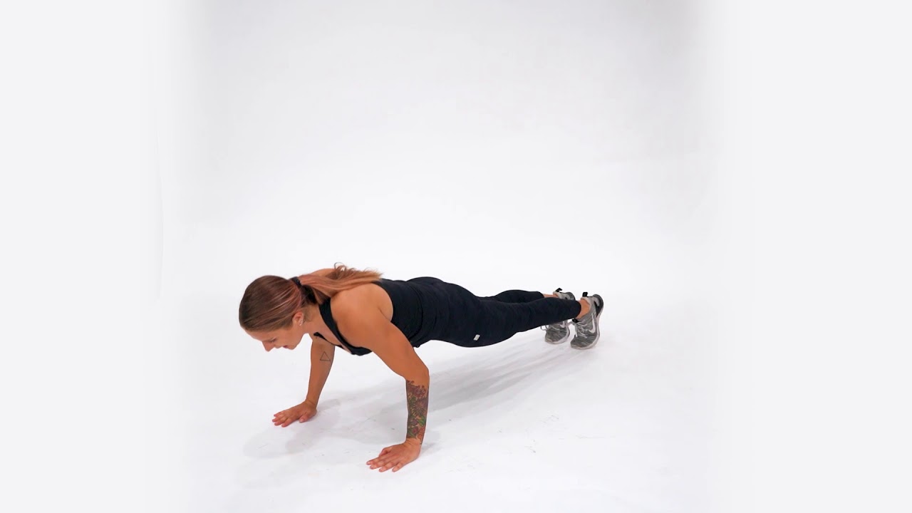 Lateral Push Ups - YouTube
