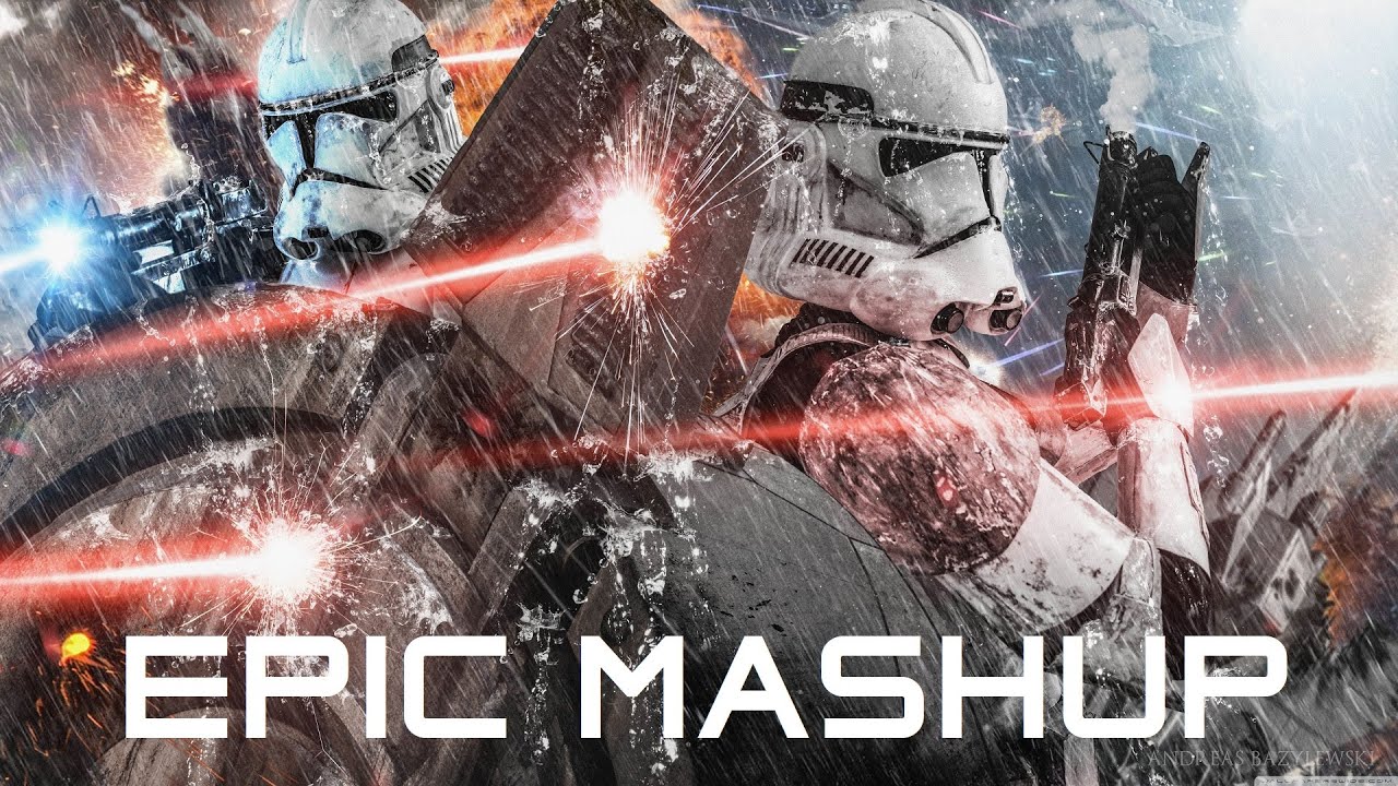 Star Wars: Republic Clone Army x Droid Army March (Feat. Kylo Ren ...