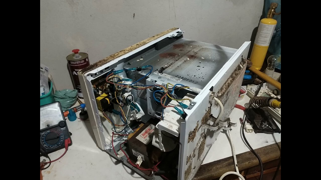 Conserto de microondas - YouTube