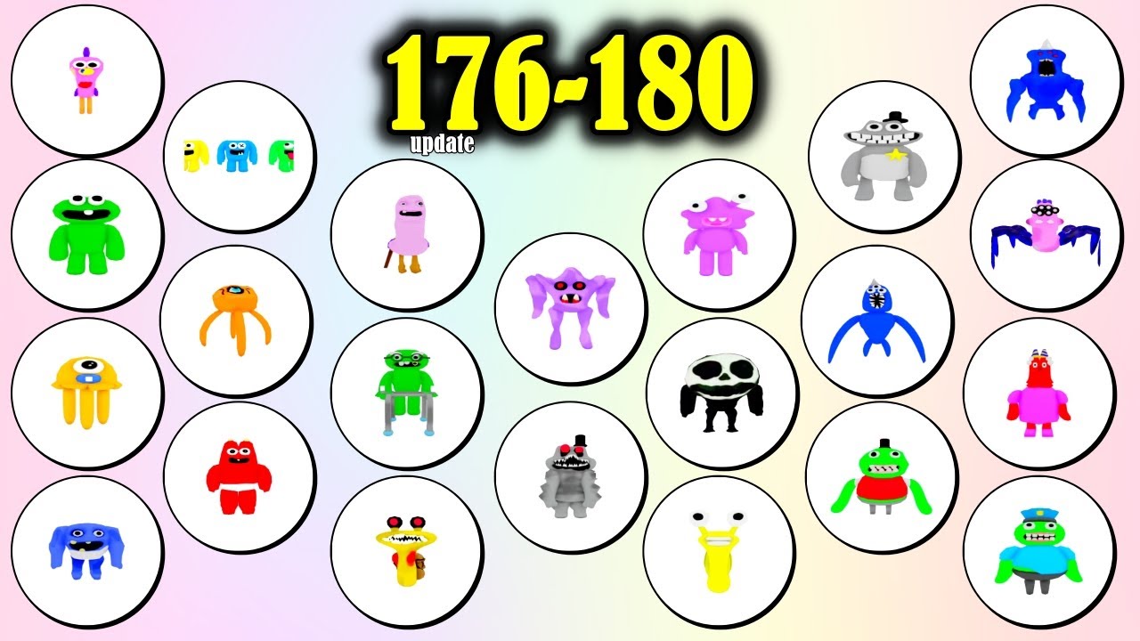 Update 176-180 | How to get ALL UPDATE 176 - 180 BACKROOMS MORPHS ...