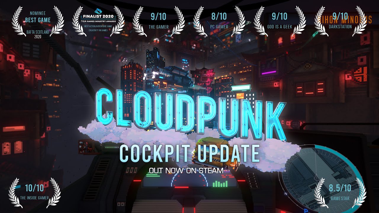 Cloudpunk - Cockpit Update Trailer - YouTube
