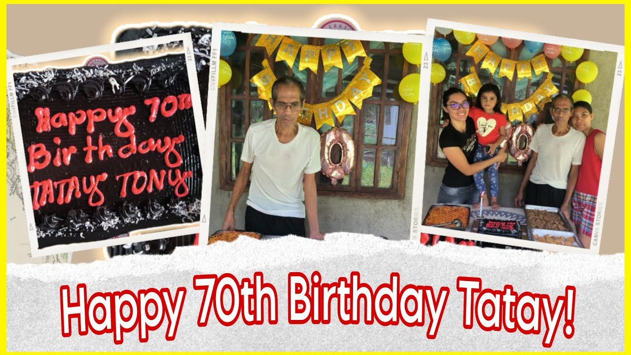 Happy 70th birthday Papa|Nancy J Vlogs - YouTube