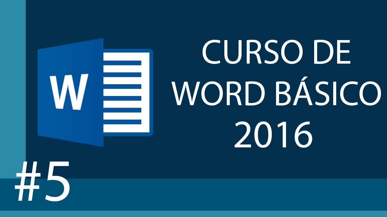 CURSO DE WORD 2016 (Vistas) #5 - YouTube
