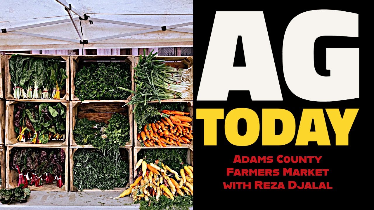 AG TODAY- Adams County Farmers Market with Reza! - YouTube