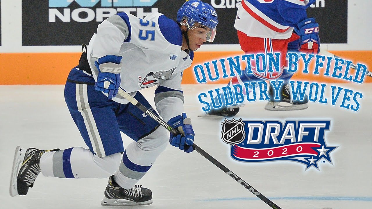 2020 NHL Draft Prospect Profile: Quinton Byfield - Sudbury Wolves - YouTube