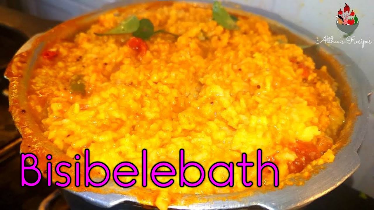 Bisibelebath Recipe | Bisibelebath with homemade masala |Dad's Special ...