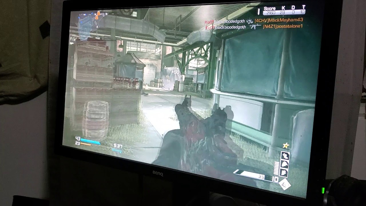 Number one cod ghosts player gets 5 more kills then the enemy team back ...