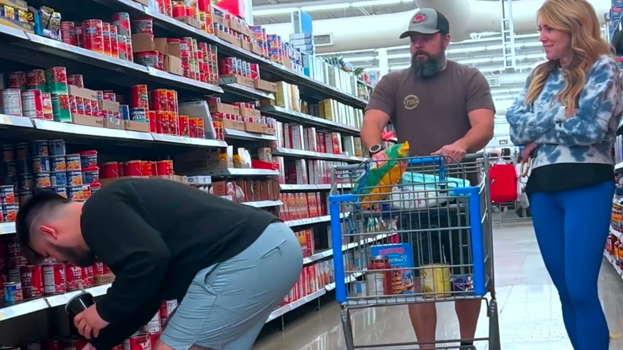 Fat Guy With BBL Farts On People Of Walmart!!!! Part 2 by prank Fun video - YouTube