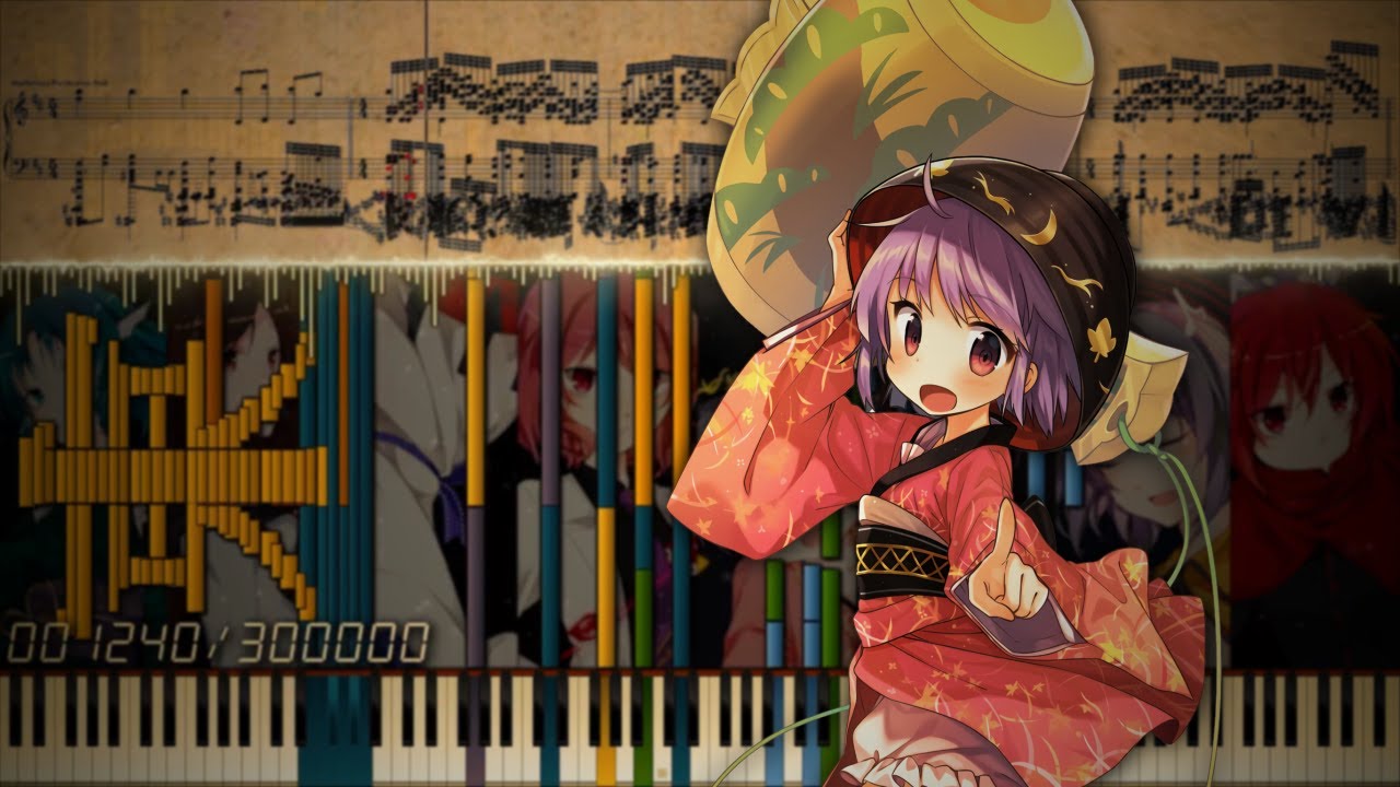 [Black MIDI] Touhou 14 - Mysterious Purification Rod | 300,000 Notes ...