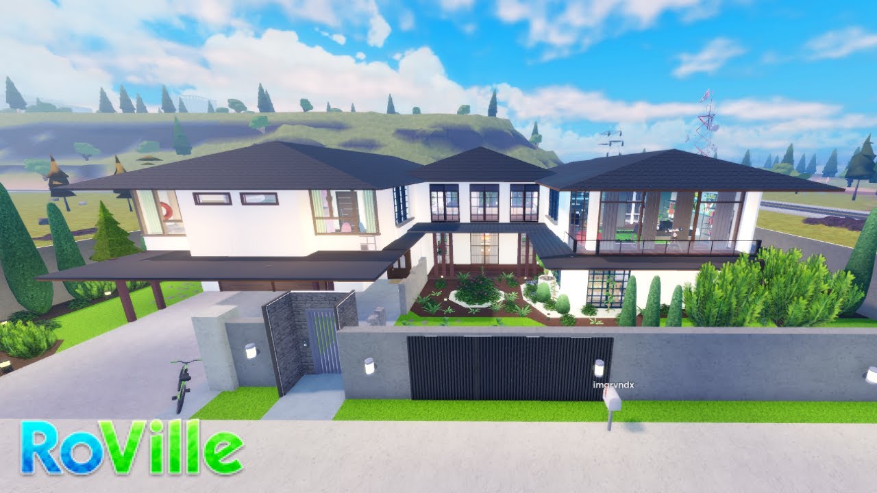 Filipino Suburban House || Home Tour With House Code || Roblox RoVille ...
