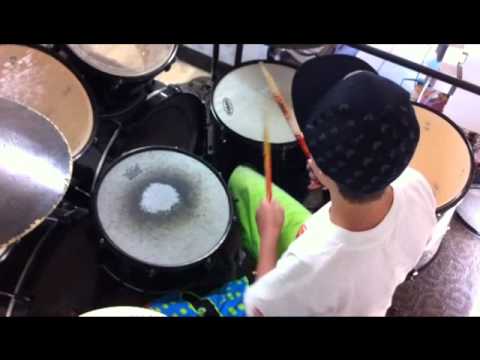 Tyler Babiuk (Aka) xIBabs - Drum lesson On Single/Double Kicks! - YouTube