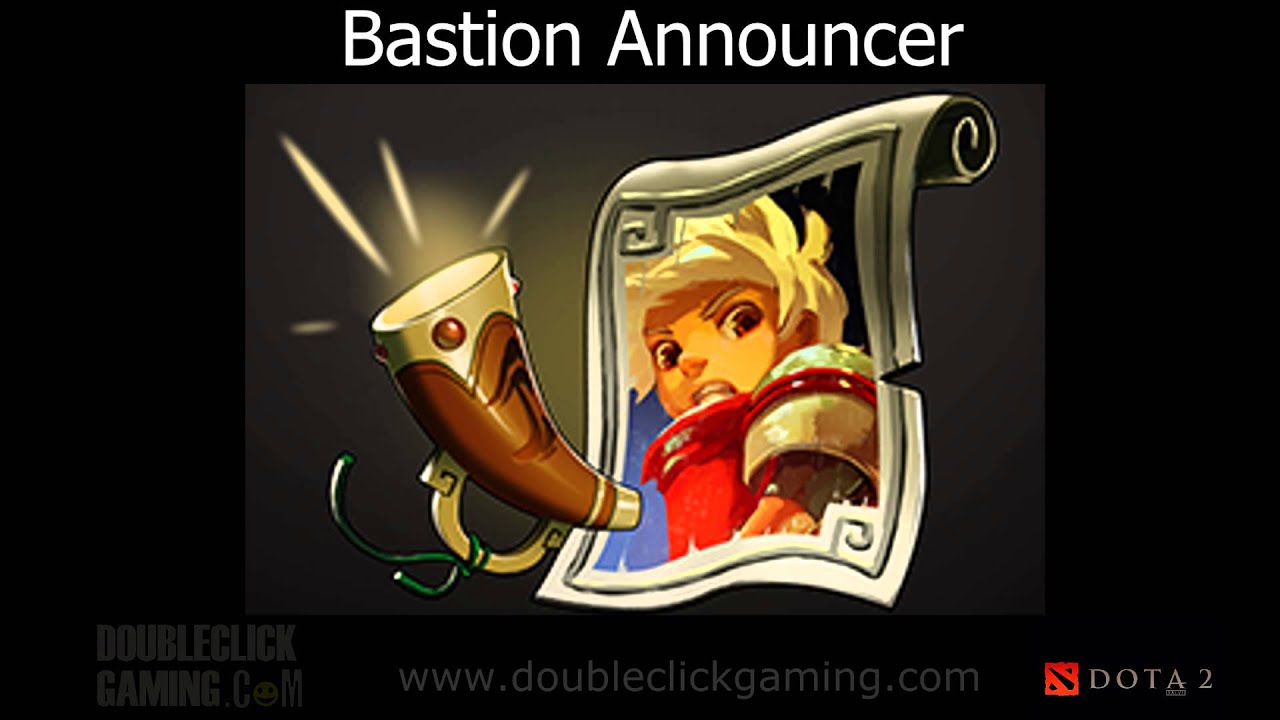 Dota 2 Announcers - Bastion - YouTube