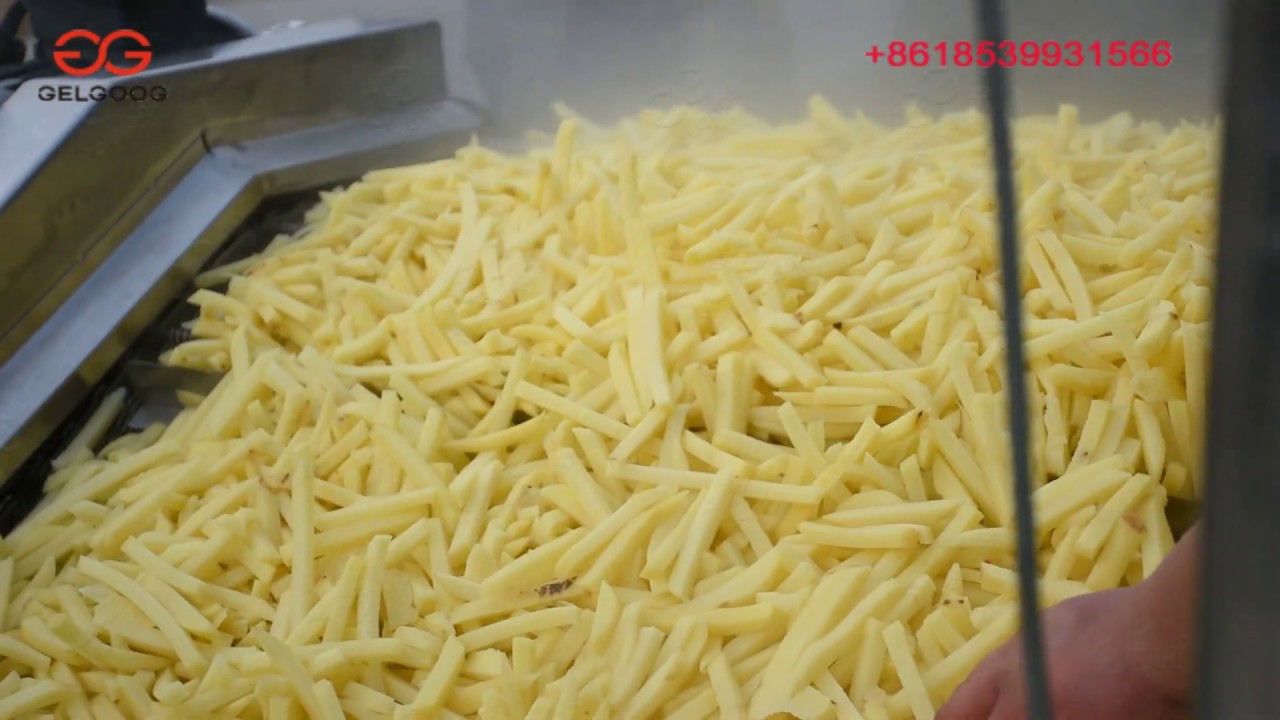 French Fries Heating And Cooling Machine - YouTube
