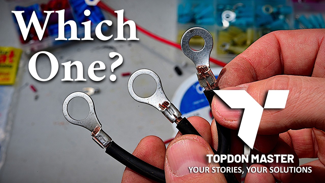 Easy Trick For Perfect Wire Ends Every Time! - YouTube