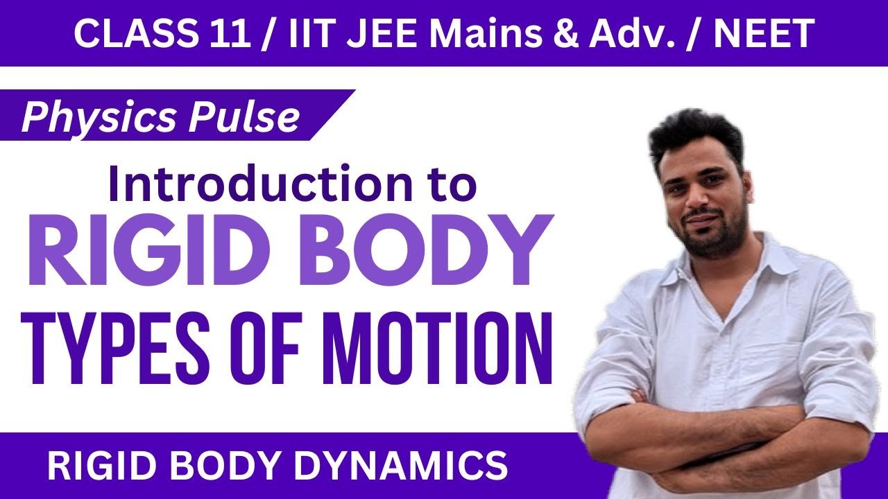 Introduction to Rigid Body and types of Motion | Rigid Body Dynamics ...
